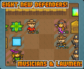 Pixel Defenders Puzzle - A unique game of strategic matching and RPG ...